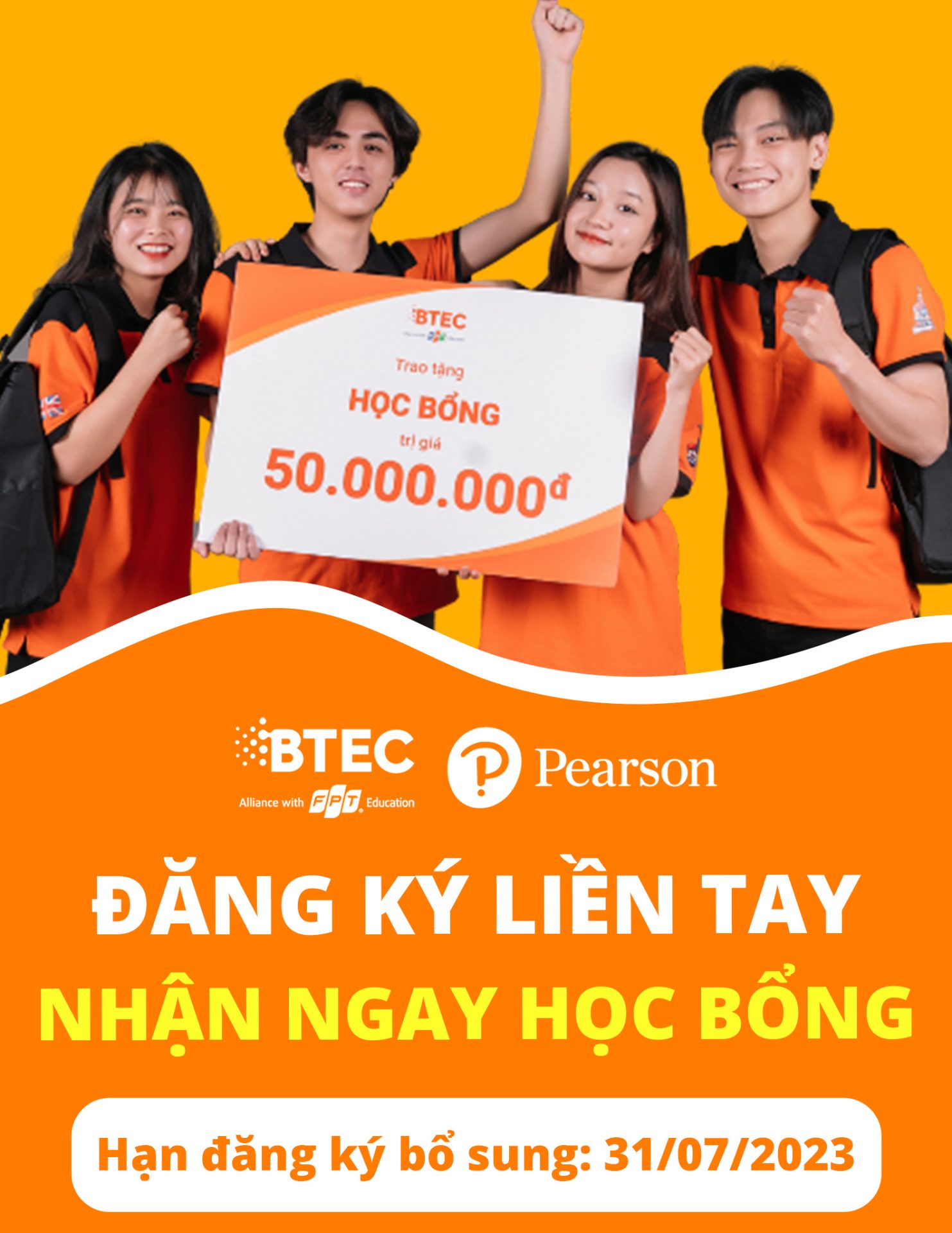 Các trường đại học lấy điểm thấp ở TPHCM 2023 - Cao đẳng Anh Quốc BTEC FPT