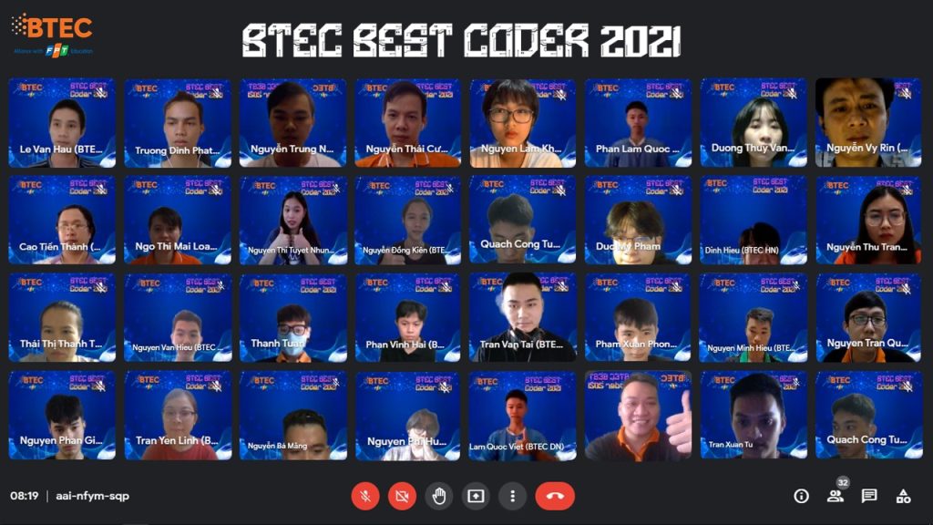 BTEC BEST CODER 2021: ĐI TÌM GIẢI PHÁP CÔNG NGHỆ CHO CUỘC CHIẾN CHỐNG COVID 19