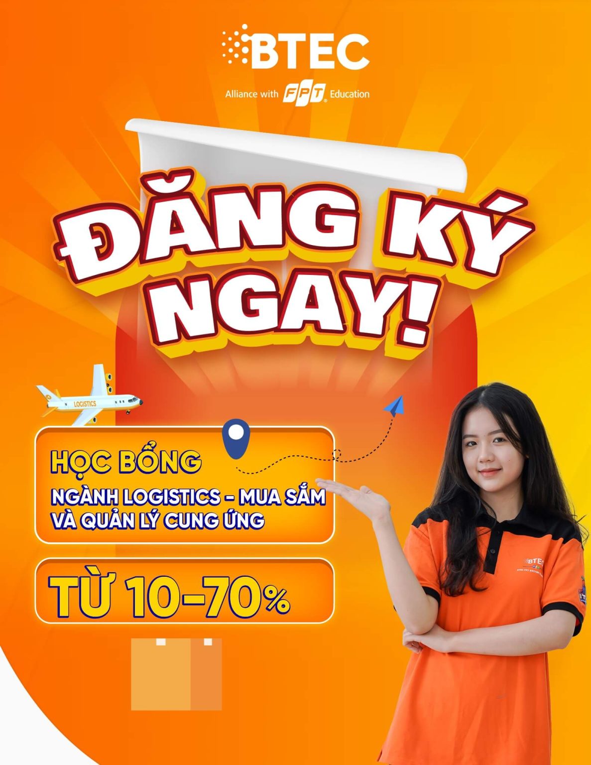 Học văn bằng 2 Logistic tại BTEC FPT